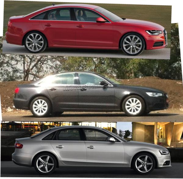 Audi A4 Facelift Caught Chillin In Mumbai Edit Its An A6 Audi A4 Facelift Caught Chillin In Mumbai Edit Its An A6
