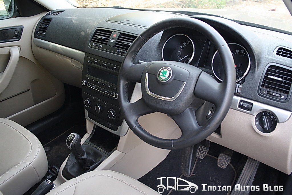 Interior Review Skoda Yeti 4X2