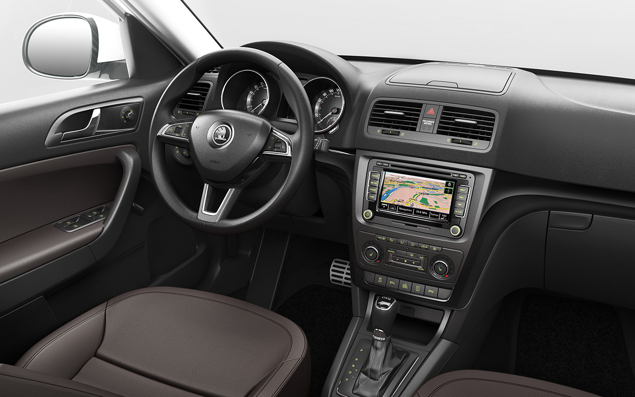 New Skoda Yeti Interior