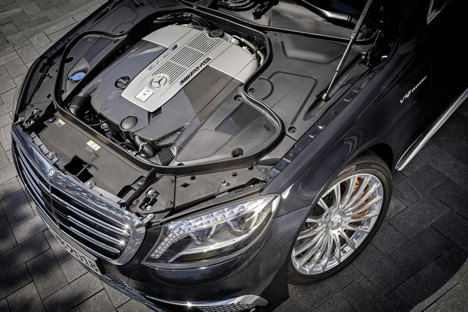 2014 Mercedes-Benz S65 AMG engine