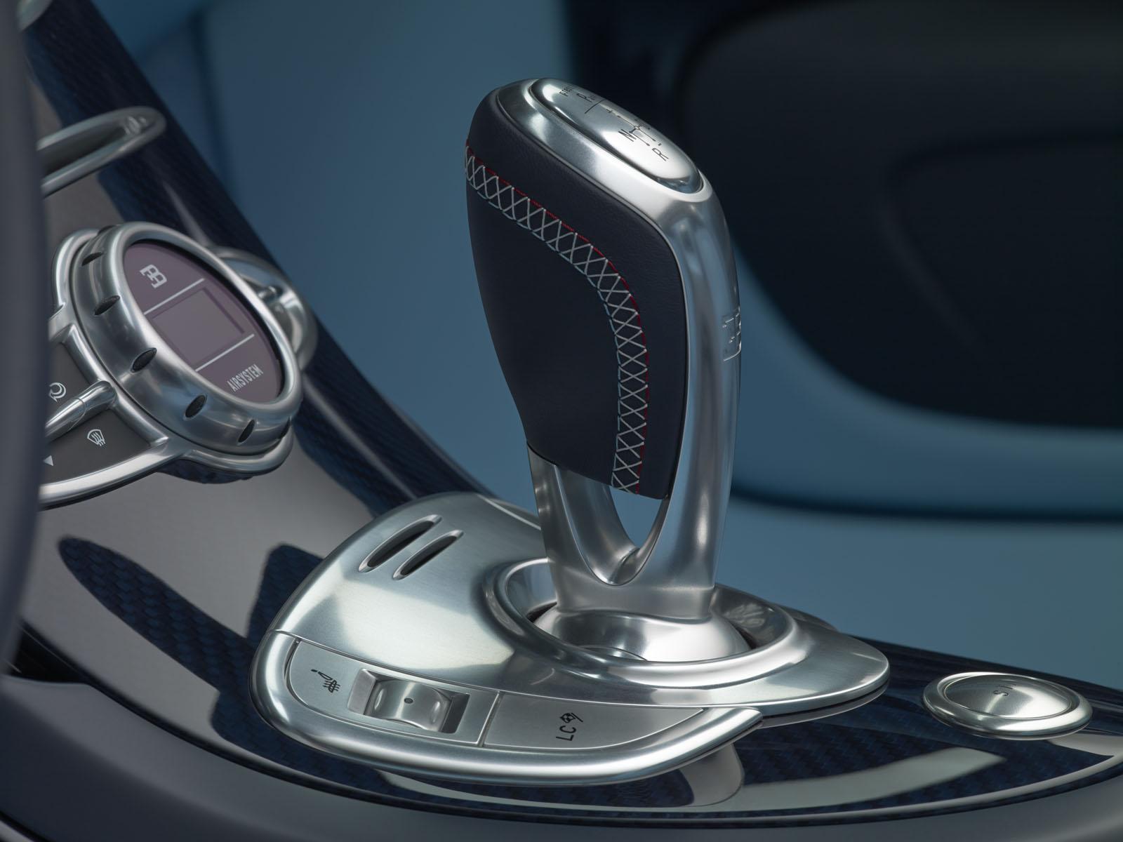 Bugatti Veyron Jean-Pierre Wimille shift stick