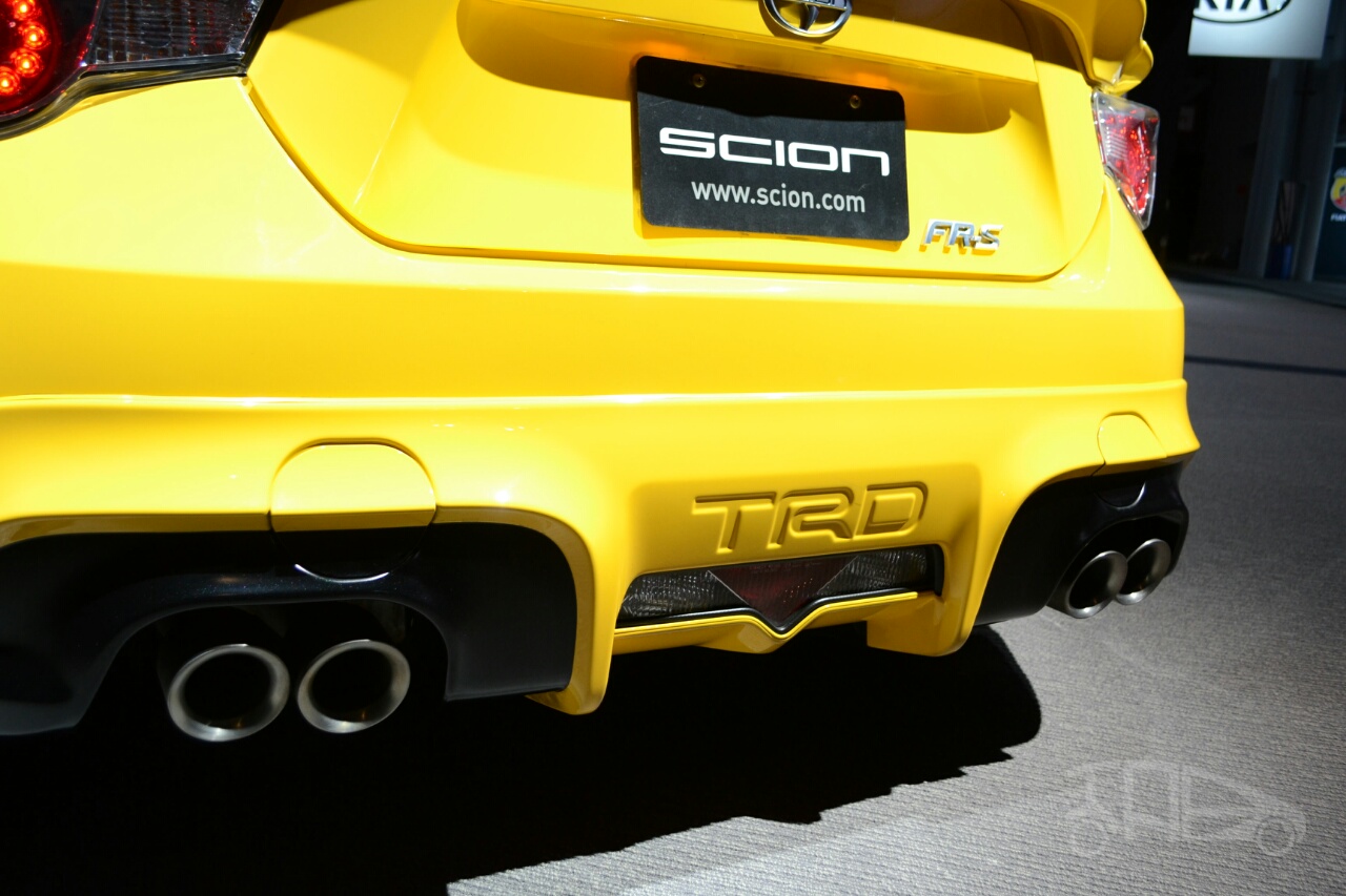 Scion Fr S Release Series 1 0 Rear Diffuser At 2014 New York Auto Show