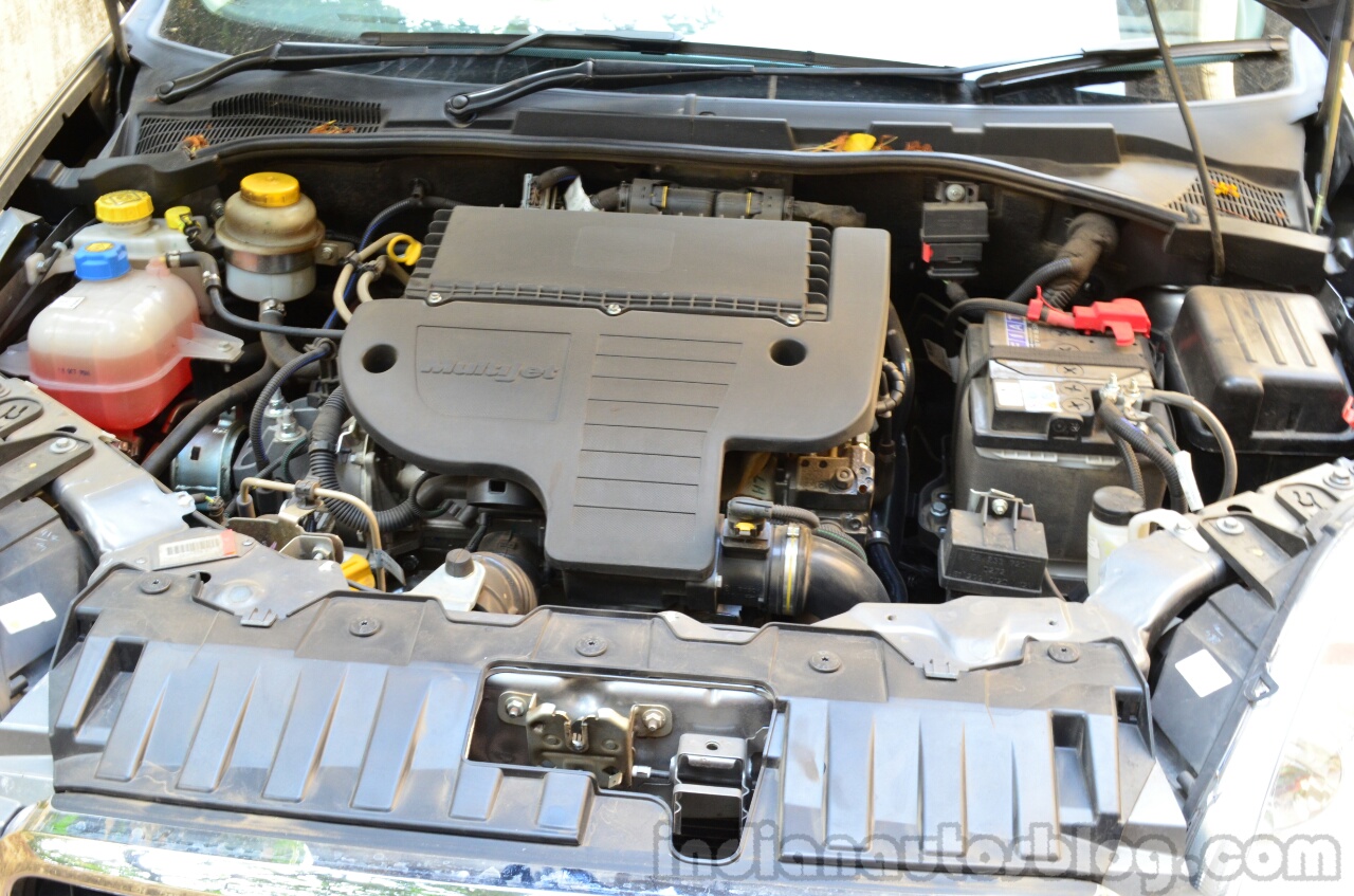 2014 Fiat Linea diesel Review engine image