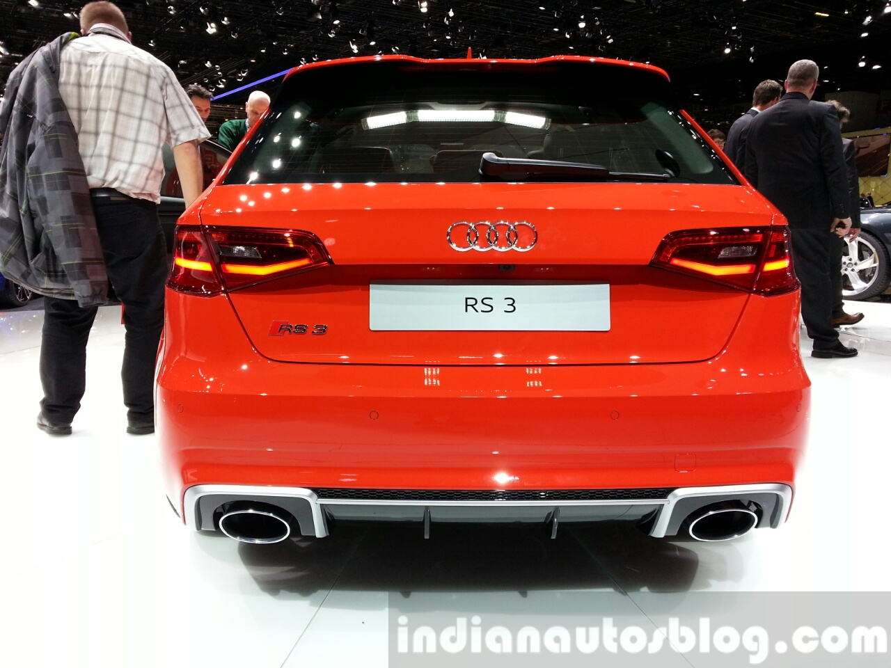 2015 Audi RS3 Sportback rear at the 2015 Geneva Motor Show