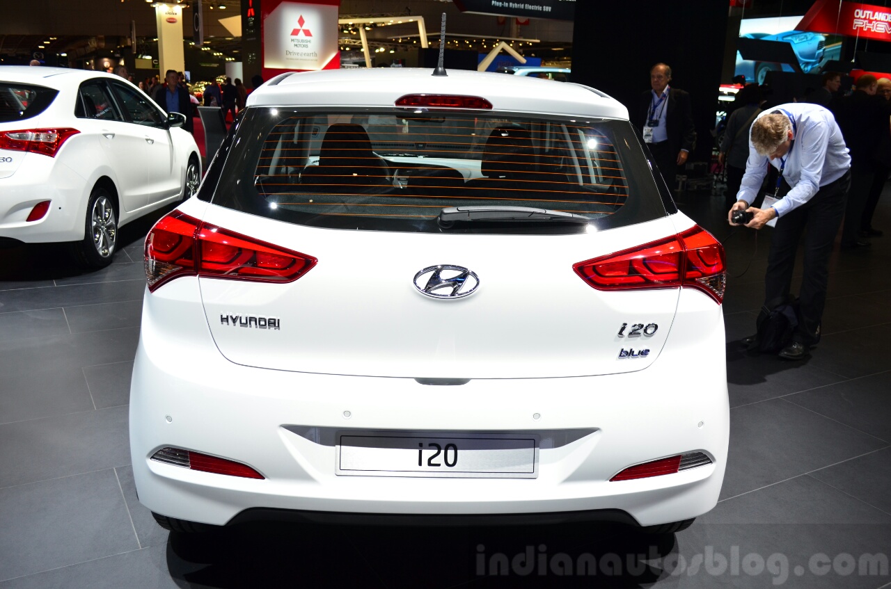 2015 Hyundai i20 Blue Drive at the 2014 Paris Motor Show