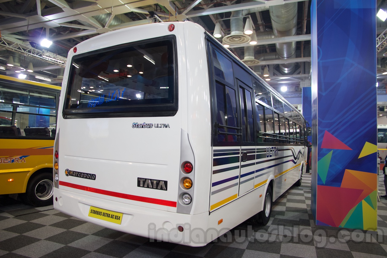 Tata Motors Launches Two New Passenger Bus Models Starbus Tata Motors ...