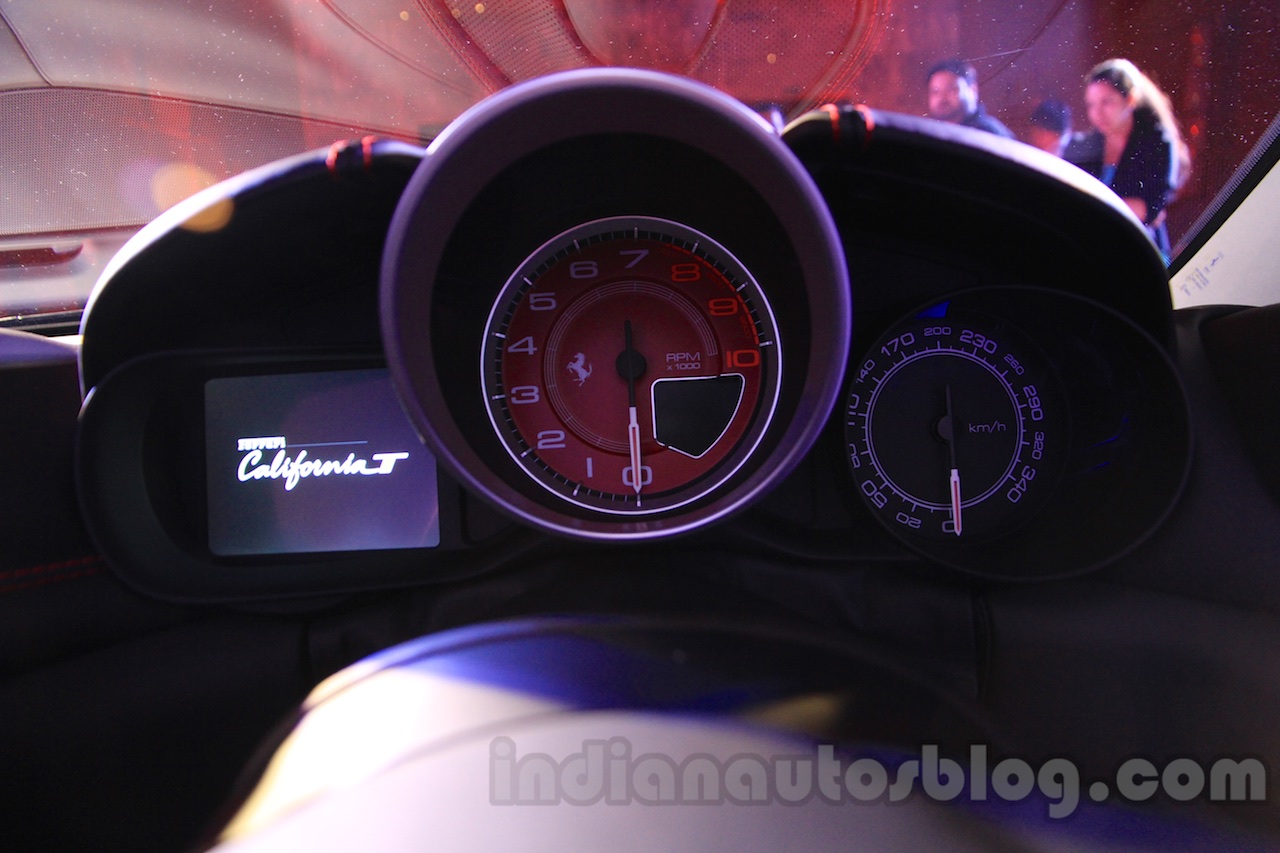 Ferrari California T instrument cluster launched in Delhi