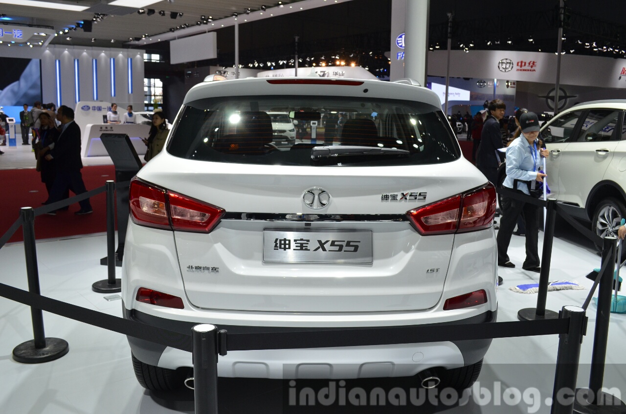 BAIC Senova X55 rear at the 2015 Shanghai Auto Show