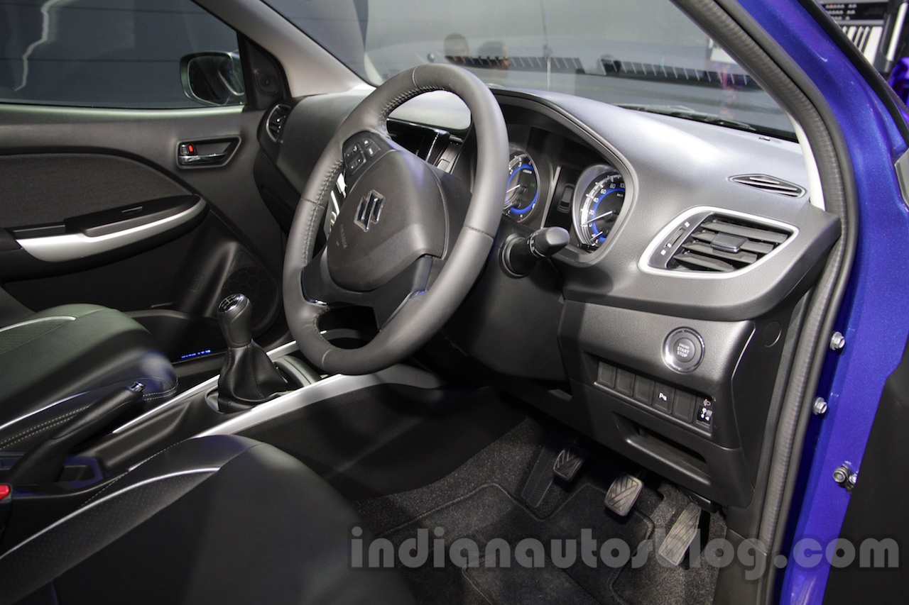 Maruti Baleno RS interiors at the Auto Expo 2016