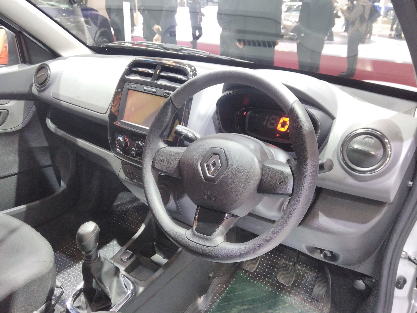 Renault Kwid RXT limited edition interior at the GIIAS 2017