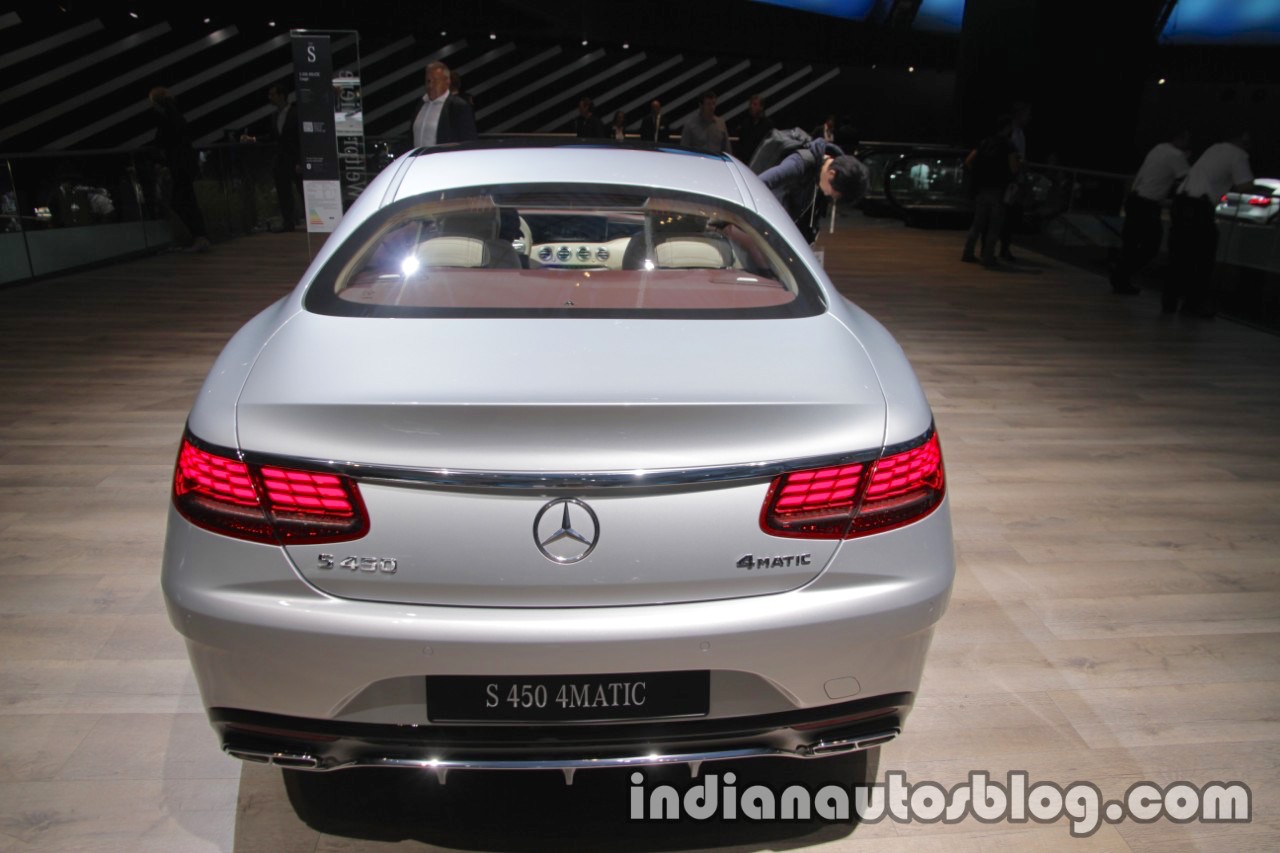 2018 Mercedes S450 4MATIC Coupe rear