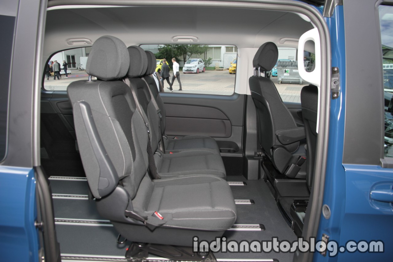 Mercedes V-Class RISE edition rear seat