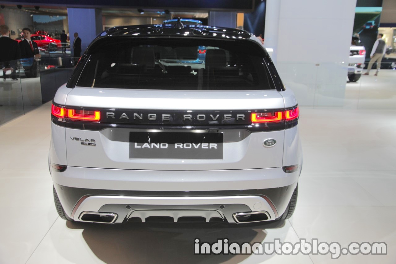 Range Rover Velar First Edition rear at IAA 2017