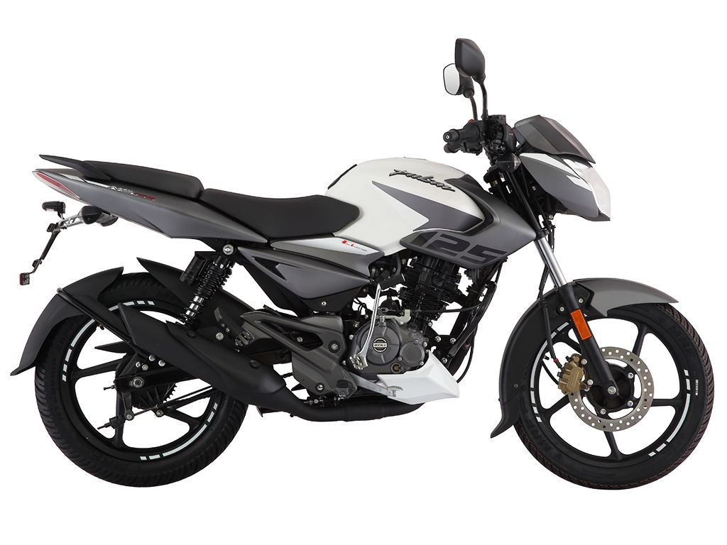 Bajaj Pulsar Ns125 White Press Image Right Side
