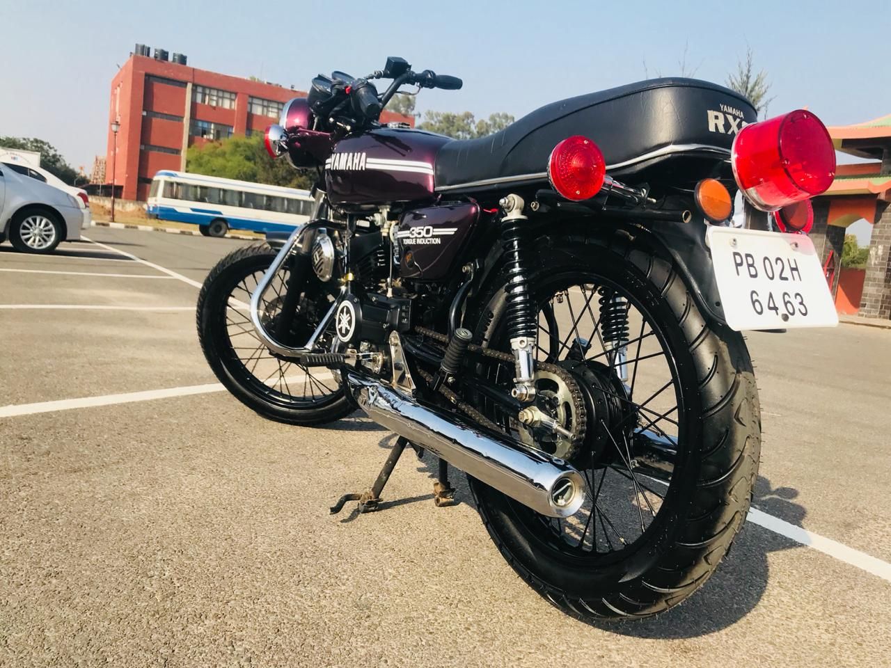 Yamaha Rx100 Restored By Prateek Bluesmokecustoms