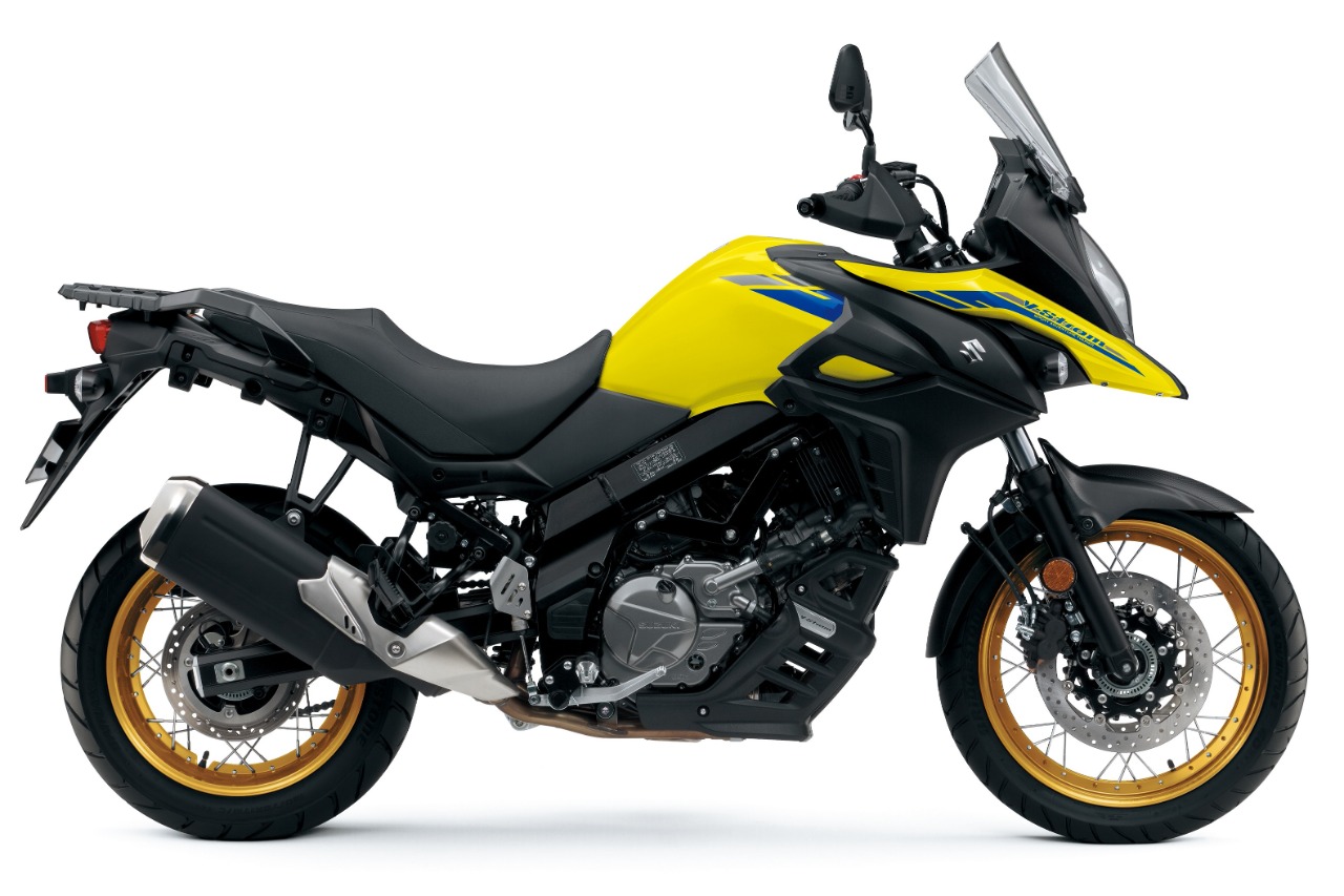 BS6 V Strom 650 XT Launched Is Suzuki s 1st BS6 compliant Big Bike