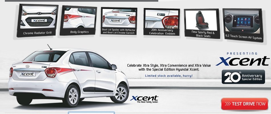 Xcent Logo The New Hyundai Xcent" Start And Stop The Car With Just A