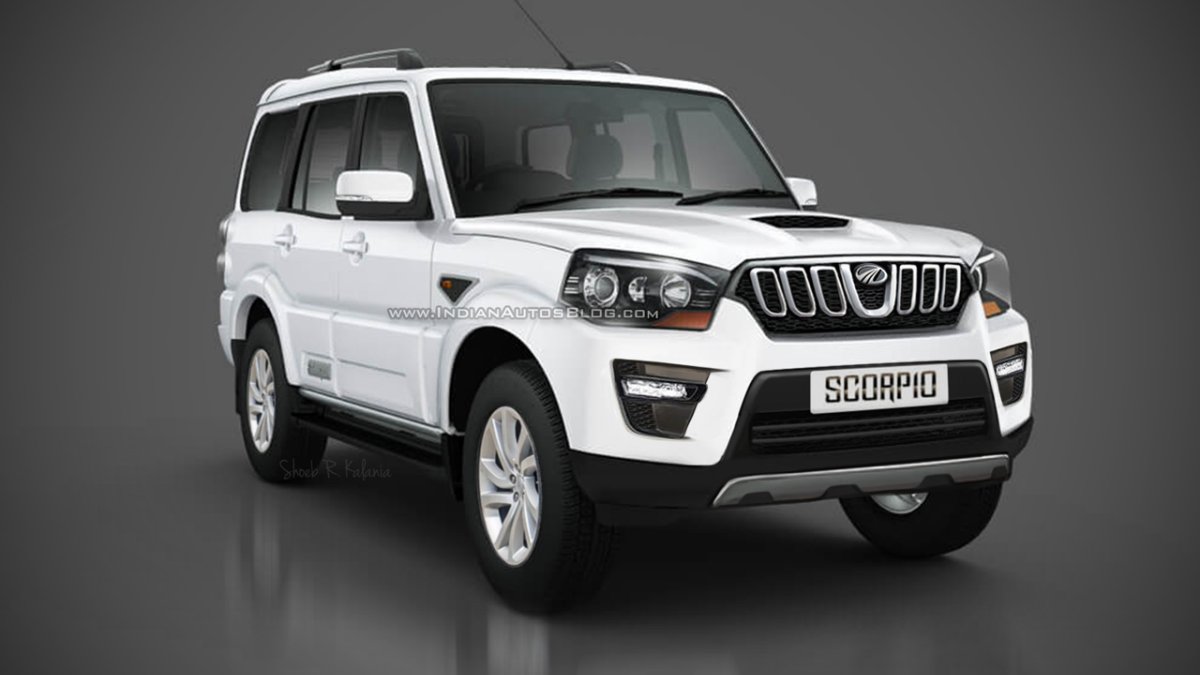White Mahindra Scorpio New Look Mahindra Scorpio Lands In SA
