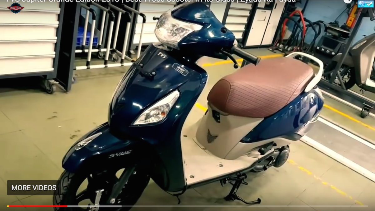 New Tvs Jupiter ZX Drum Variant Starlight Blue Color Price Detailed ...