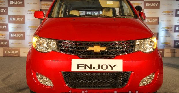 Report - Chevrolet Enjoy launched in Mumbai