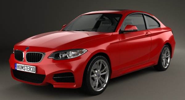 BMW 2 Series is a sporty little coupé [3D render]