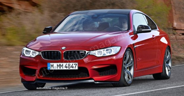 2014 BMW M4 will take up the baton from the M3 Coupe