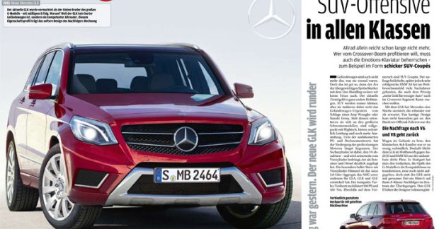 2016 Mercedes GLK spied testing in Europe