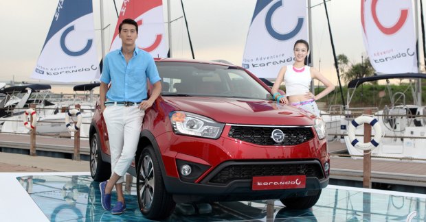 Ssangyong Korando C facelift launched in Korea