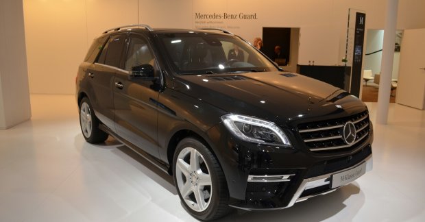 Mercedes M-Guard showcased [Frankfurt Live]