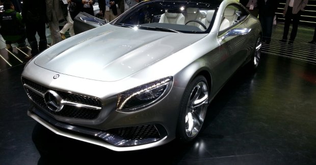 Mercedes Concept S-Class Coupe world debut [Frankfurt Live]