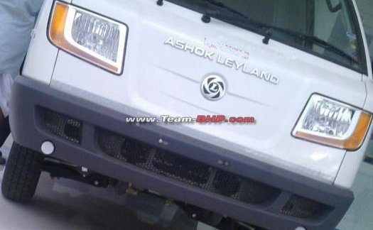 Ashok Leyland Dost Express spied inside and out