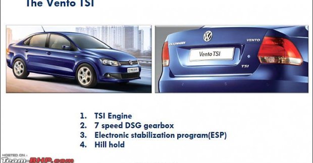 VW Vento TSI brochure scans inside, launching soon