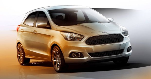 Is this an official sketch of a near-production Ford Ka?