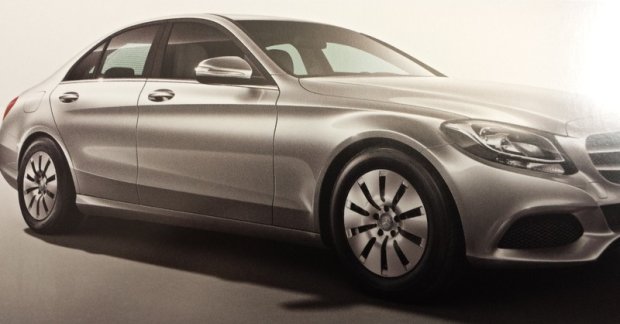 Leaked! Another image of the 2015 Mercedes-Benz C Class