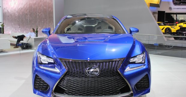 Lexus RC F breaks cover at NAIAS 2014
