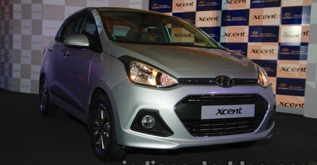 Hyundai Xcent compact sedan revealed; Launch in March
