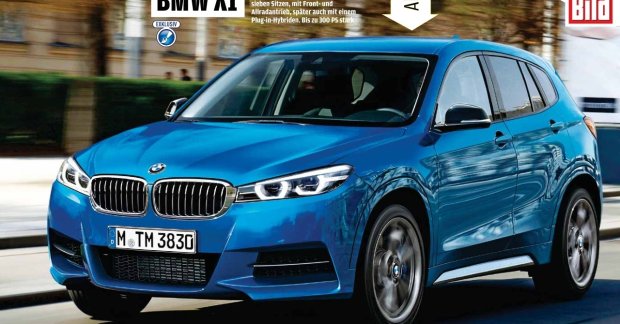 Rendering - 2016 BMW X1 based on UKL Platform