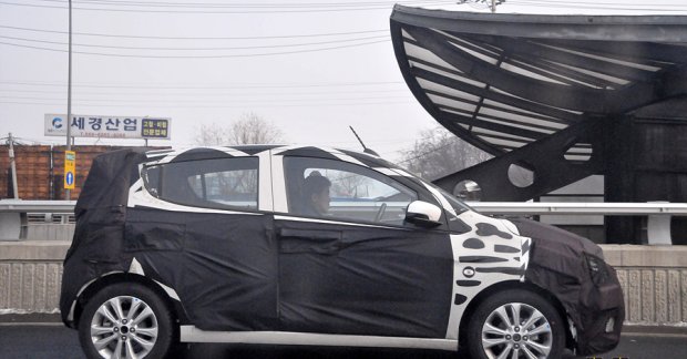 Next generation 2015 Chevrolet Beat spotted in Korea