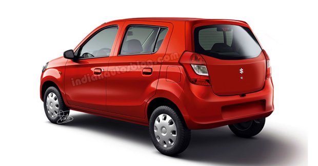 New Maruti Alto K10 with AMT launching by Jan 2015