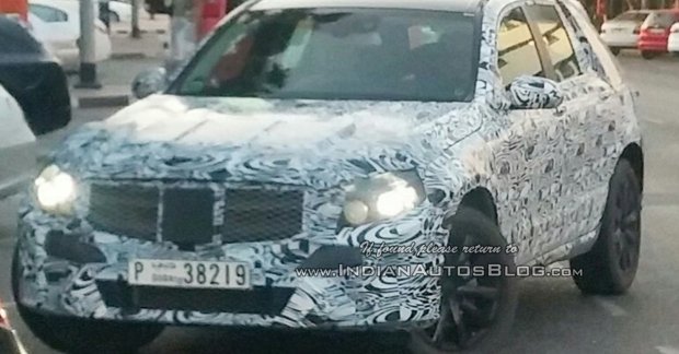 2016 Mercedes GLK Class spotted on test