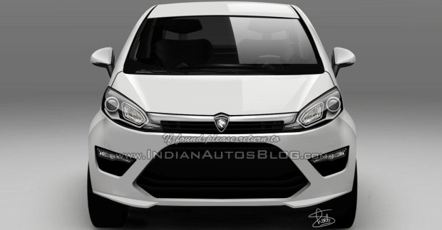Proton P2-30A global hatchback rendered