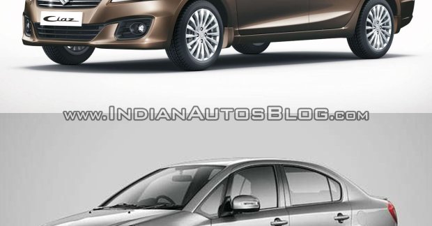 Old vs New - Maruti Ciaz vs Maruti SX4