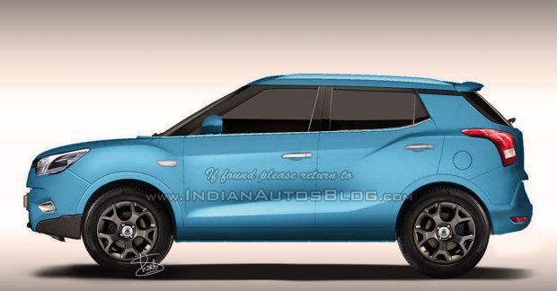 IAB Rendering - Ssangyong X100 (Nissan Juke rival)