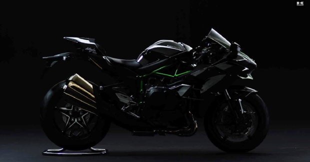 Kawasaki Ninja H2 production version teased [Video]