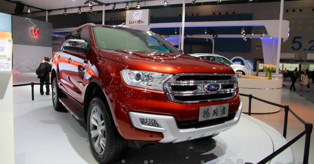 Ford Endeavour listed in Indian website as "Future SUV"