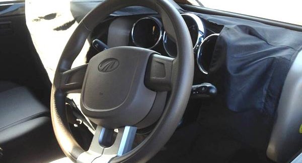 Mahindra Thar 2015 (facelift) spotted inside out