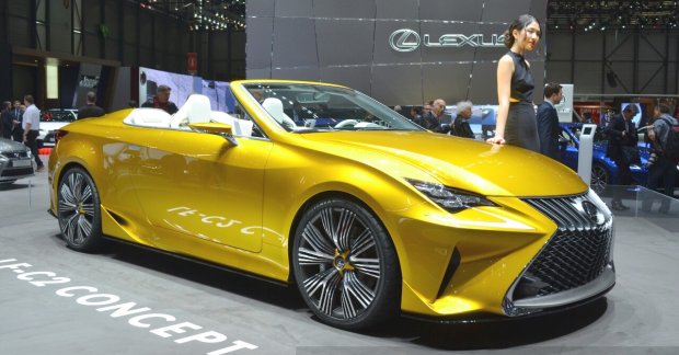 LF-C2-based Lexus RC Convertible (Lexus RC-C) coming in 2016