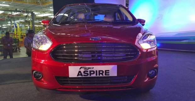 Ford Figo Aspire revealed in Sanand [Breaking]