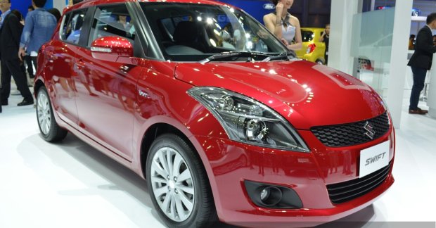 Top-spec Suzuki Swift RX - 2015 Bangkok Live