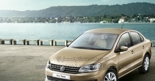 2015 VW Vento (facelift) bookings start for INR 75,000